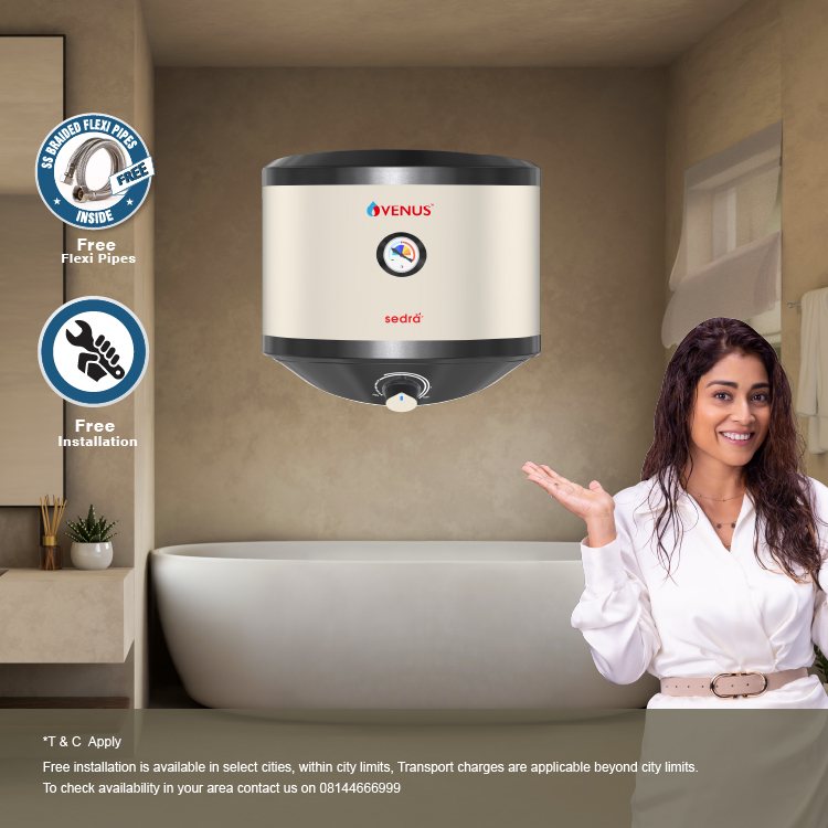 Sedra - Venus Water heater - Venus Home Appliances